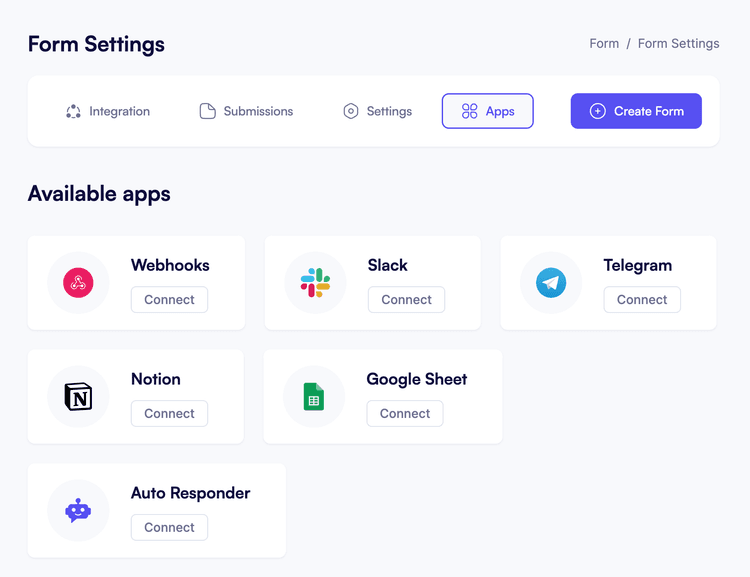 Free and Powerful Form Backend | Formbold