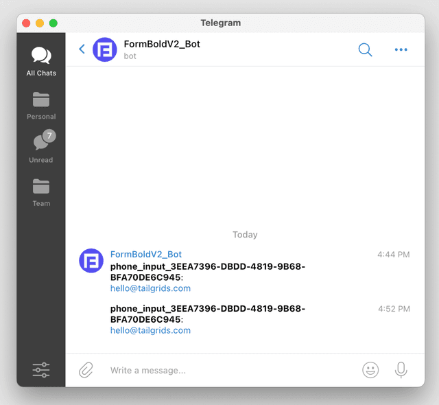 Free and Powerful Form Backend | Formbold